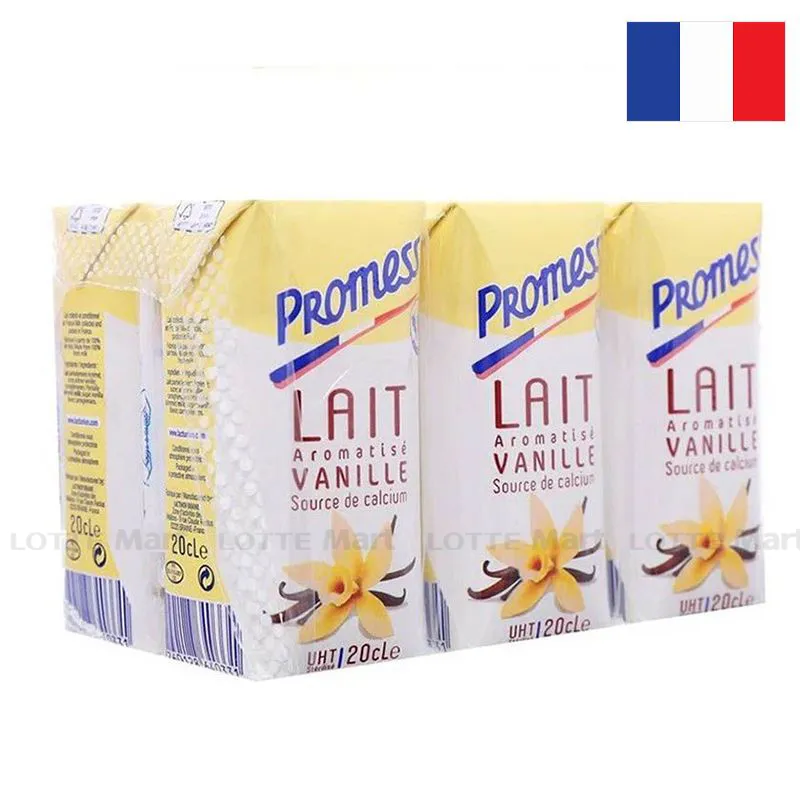 Sữa Tươi Promess Hương Vani Lốc 6 Hộp 200ml