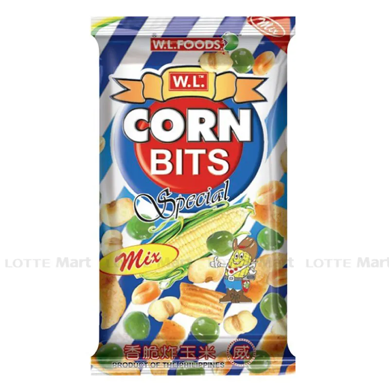 Bắp Corn Bits Thập Cẩm Gói 70G
