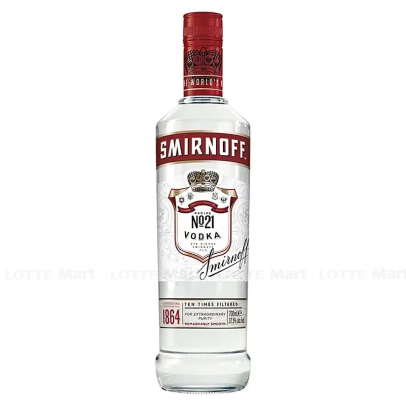 Rượu Vodka Smirnoff Red 37.5% ABV Chai 700ml