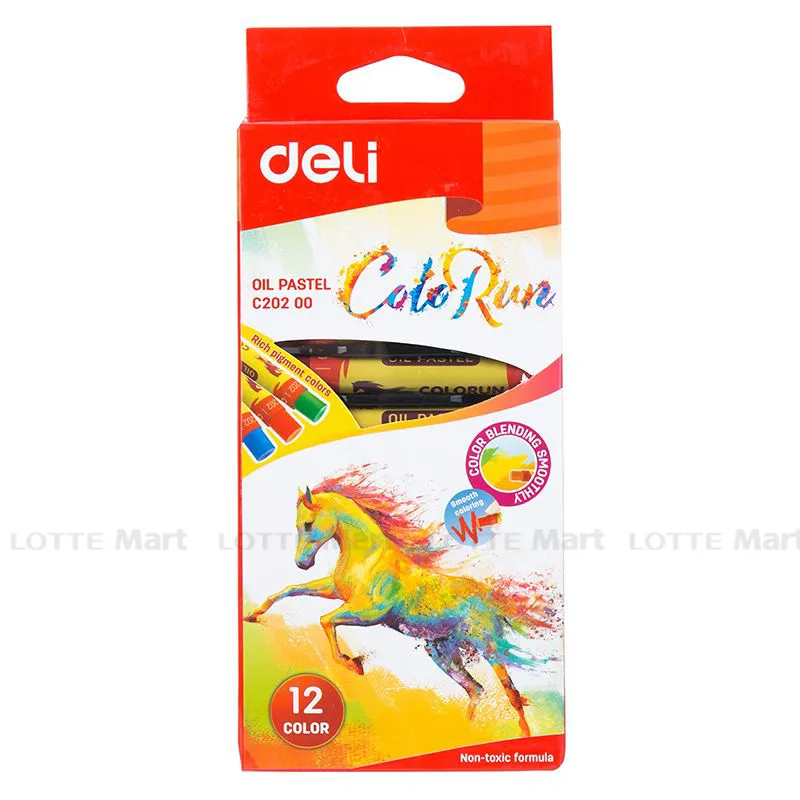 Bút Sáp 12 Màu Deli C20200