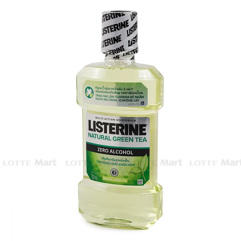 Nước Súc Miệng Listerine Trà Xanh Thiên Nhiên 750ml