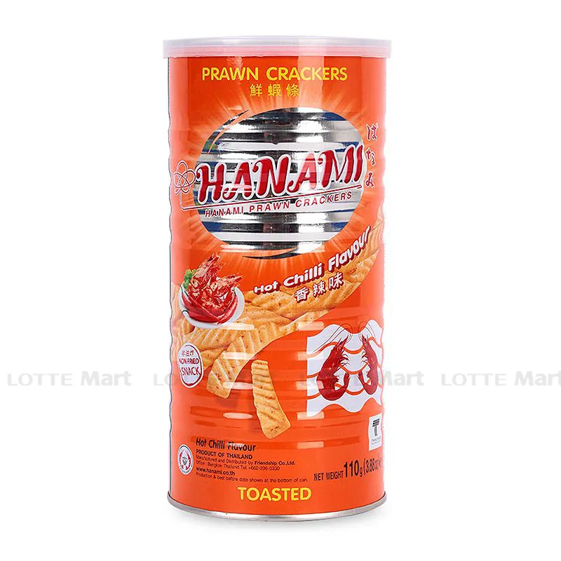 Snack Tôm Ớt Hanami 110G