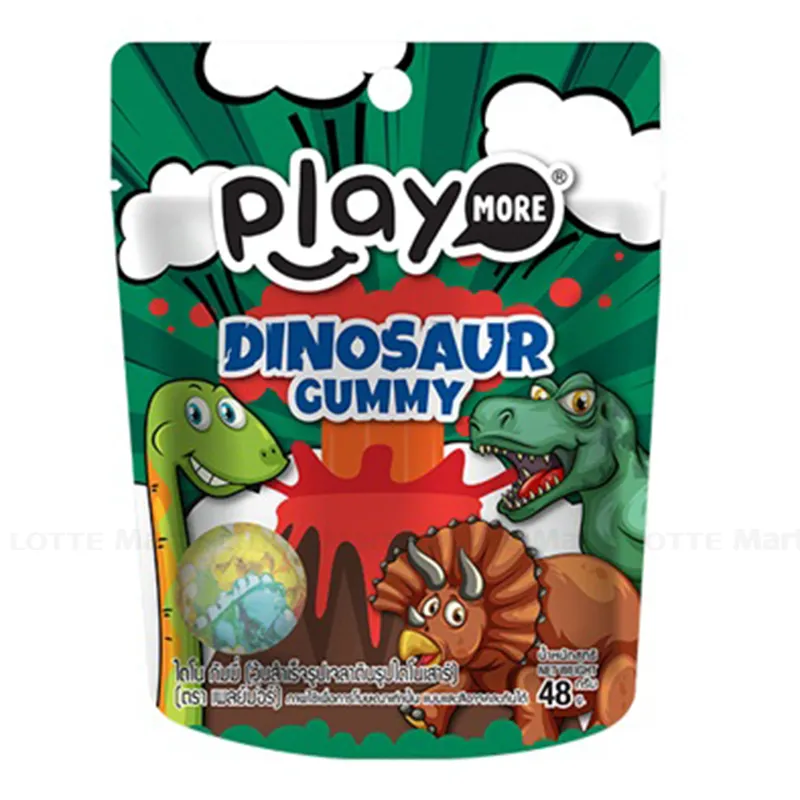 Kẹo Dẻo Playmore Hình Con Khủng Long 48g