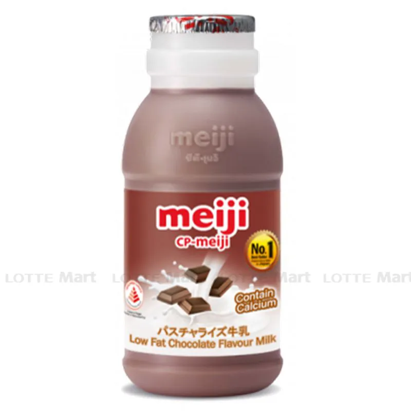 Sữa Tươi Thanh Trùng Meiji Vị Socola Chai 200ml