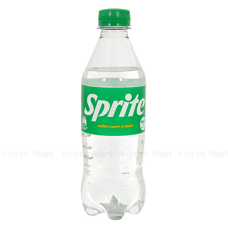 Lốc 6 Chai Nước Ngọt Sprite (390ml x 6 Chai)