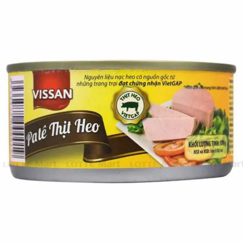 Pate Thịt Heo Vissan Hộp 170g