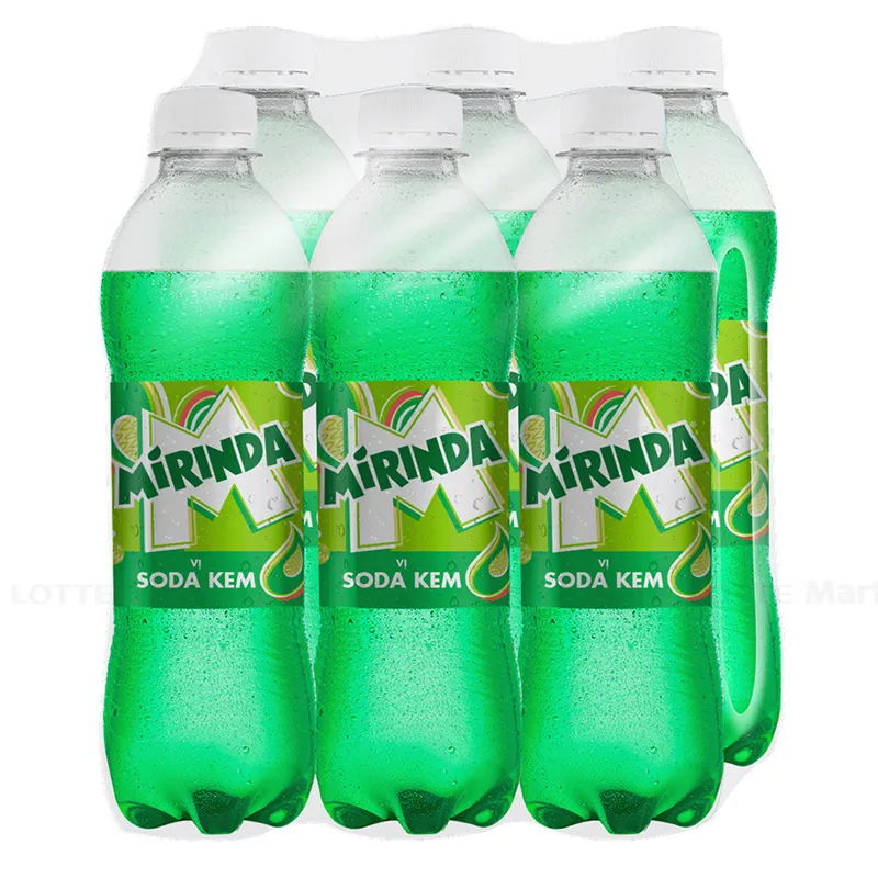 Nước Ngọt Mirinda Hương Soda Kem Lốc 6 Chai 390ml