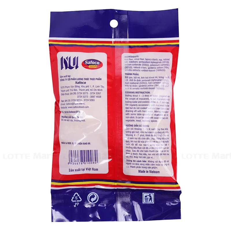 Nui Sao Safoco Gói 200g