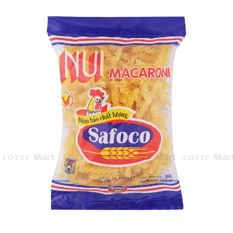 Nui Xoắn Safoco Gói 300g