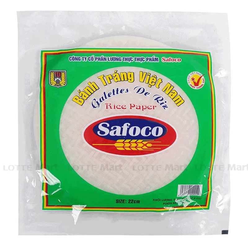Bánh Tráng Safoco 22cm Gói 500g