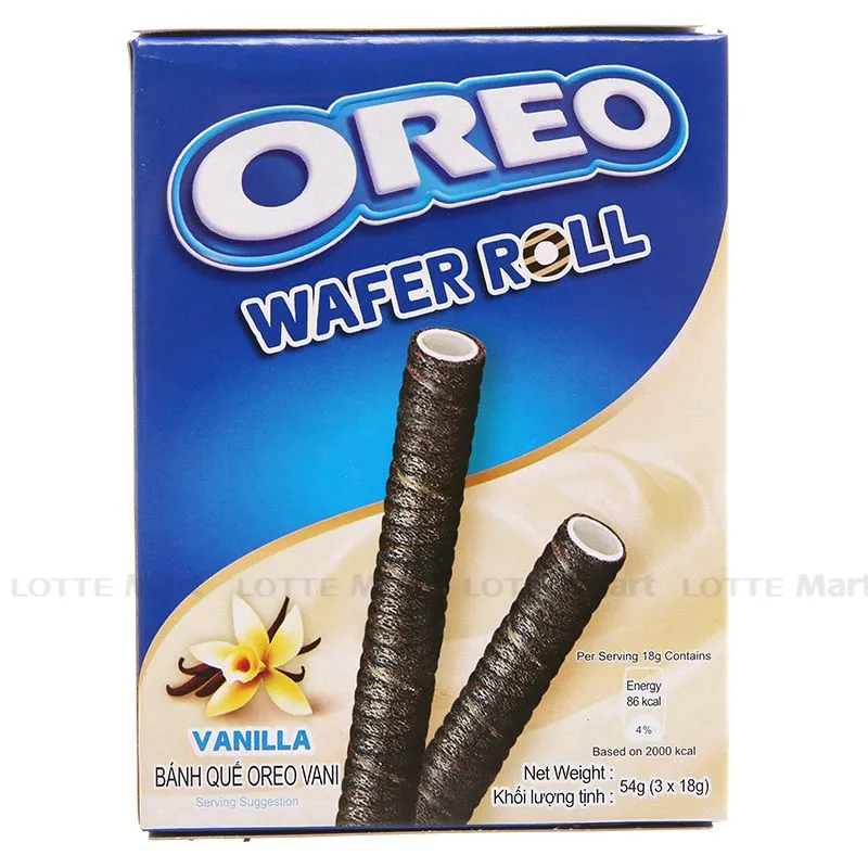 Bánh Quế Oreo Vị Vani 54G (Hộp 3 Gói)