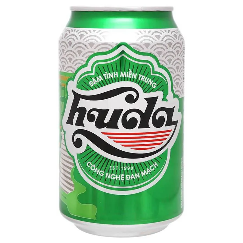 Bia Huda Xanh Lon 330ml