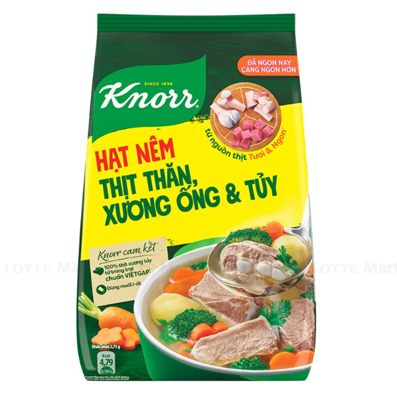 Hạt Nêm Knorr Thịt Thăn Xương Ống & Tủy 1.8kg