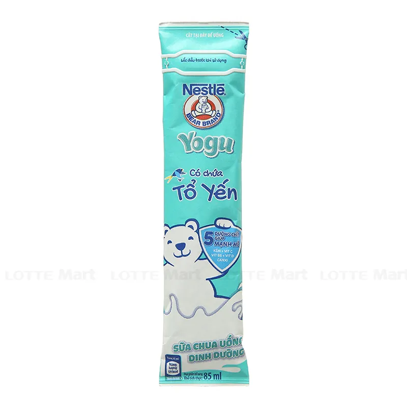 Sữa Chua Uống Tổ Yến Nestlé Yogu Gói 85ml