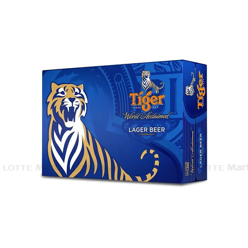 Thùng 20 Lon Bia Tiger Sleek 330ml/Lon