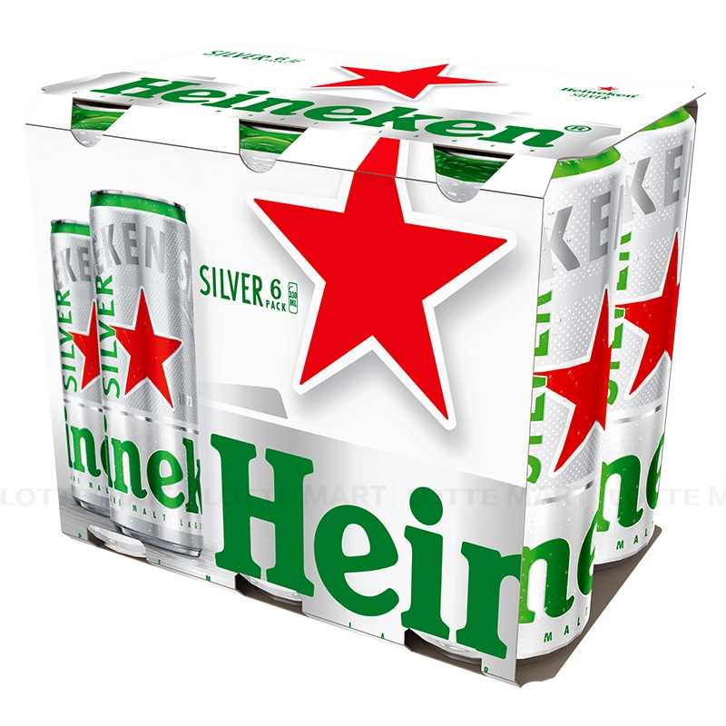 Bia Heineken Silver 330ml x Lốc 6 Lon