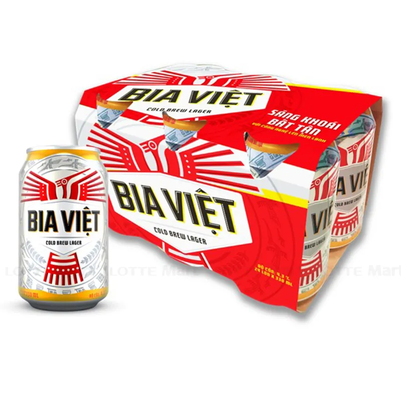 Bia Việt 330ml x Lốc 6 Lon