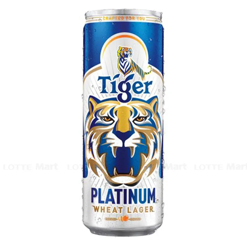 Bia Lúa Mì Tiger Platinum Wheat Lager Lon 330ml