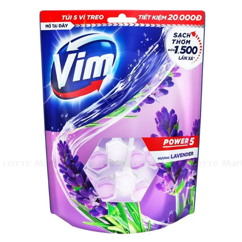 Viên Vệ Sinh Bồn Cầu Vim Hương Lavender 55g