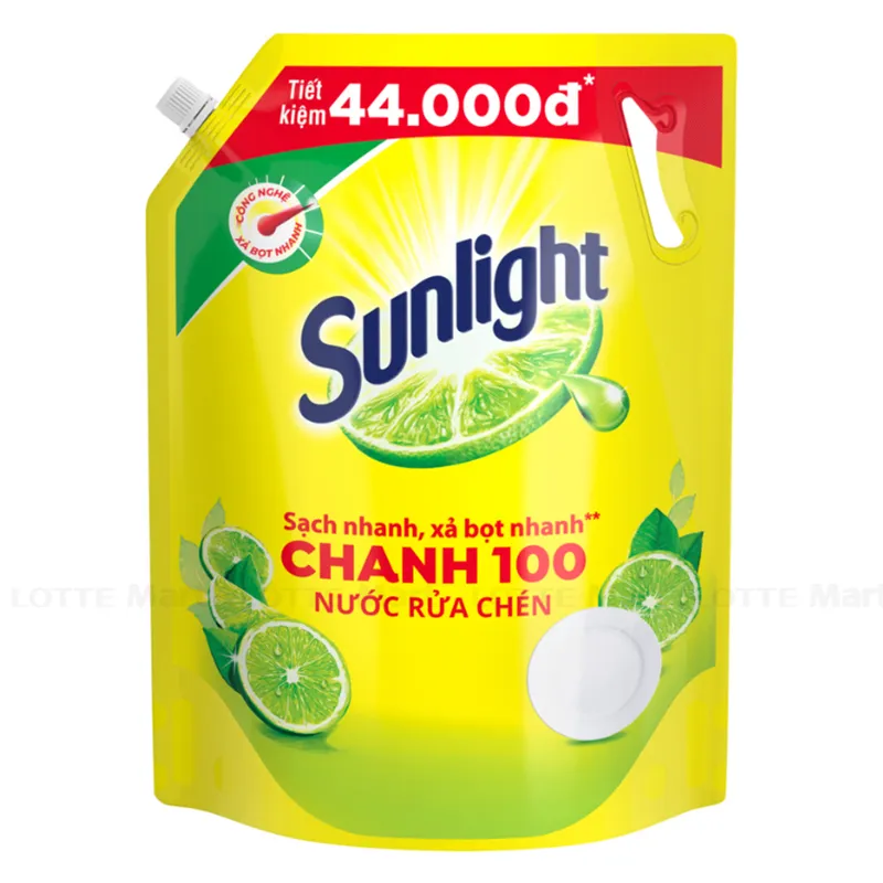 Nước Rửa Chén Sunlight Chanh 3.5kg