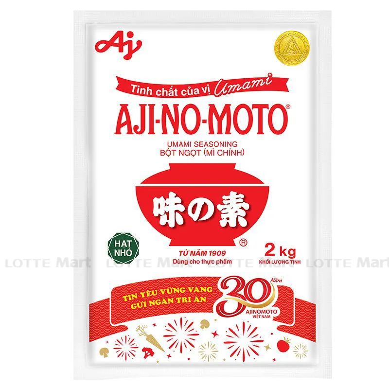 Bột Ngọt Ajinomoto Cánh Nhỏ Gói 2kg