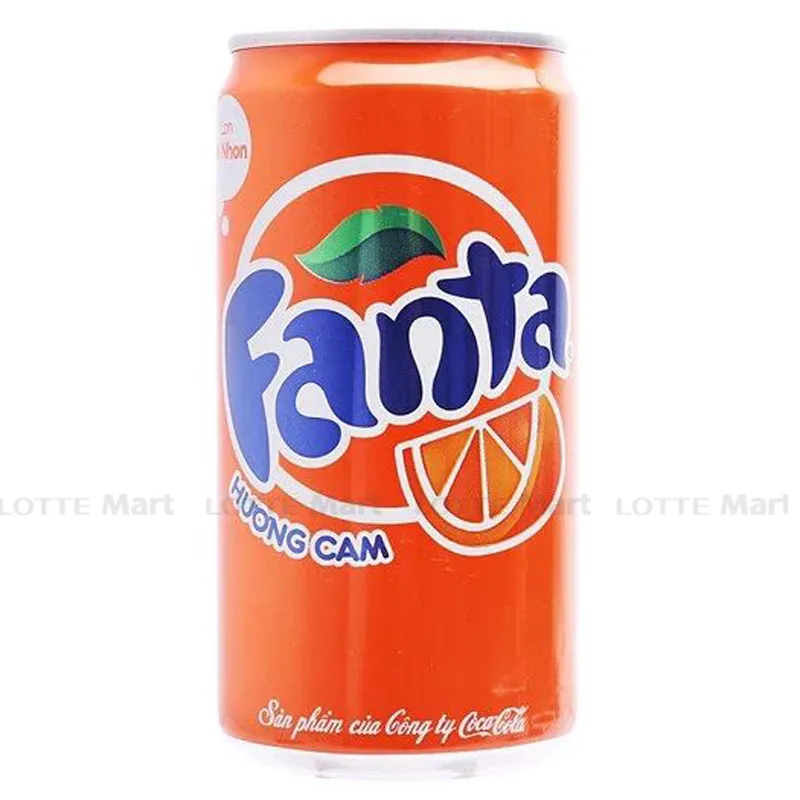 Nước Giải Khát Có Gas Fanta Cam Lon 235ml