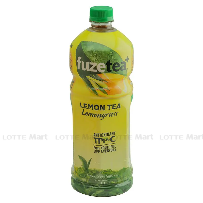 Trà Chanh Sả Fuze Tea Plus Chai 1L