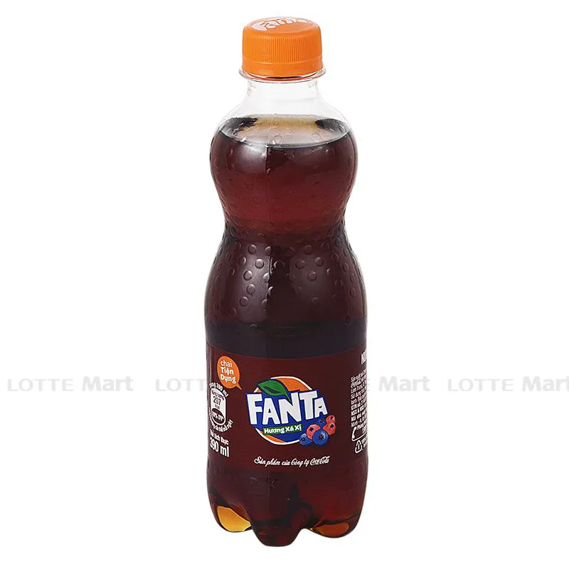Nước Giải Khát Có Gas Fanta Hương Xá Xị Chai 390ML
