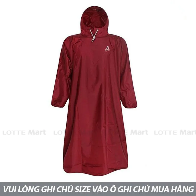 Áo Mưa Unisex Rando Bisur Size L-2XL (Giao Màu Ngẫu Nhiên)