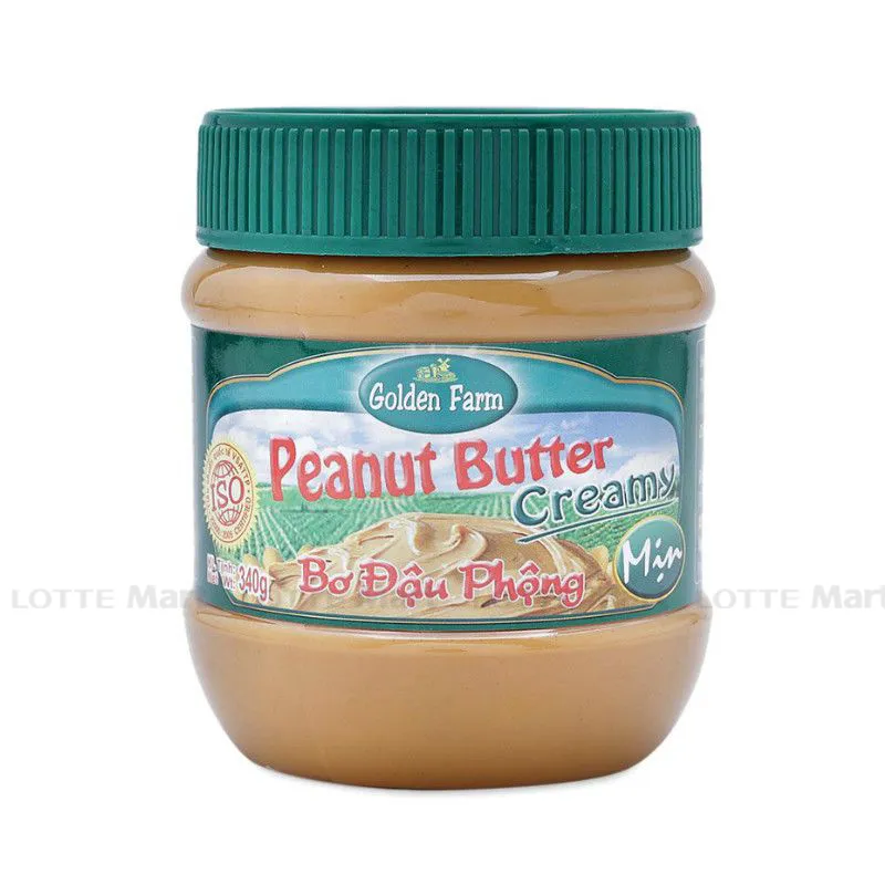 Bơ Đậu Phộng Mịn Golden Farm 340G