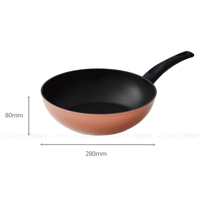 Chảo Đá Đáy Từ Lock&Lock Rose Gold CAF2804 28cm