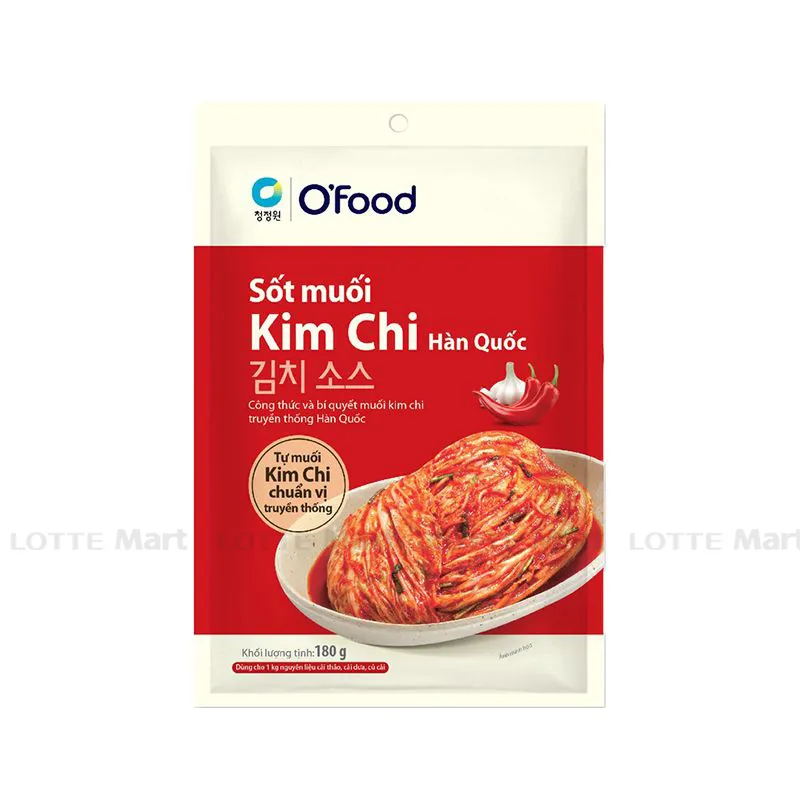 Sốt Muối Kim Chi Hàn Quốc O'Food Gói 180g