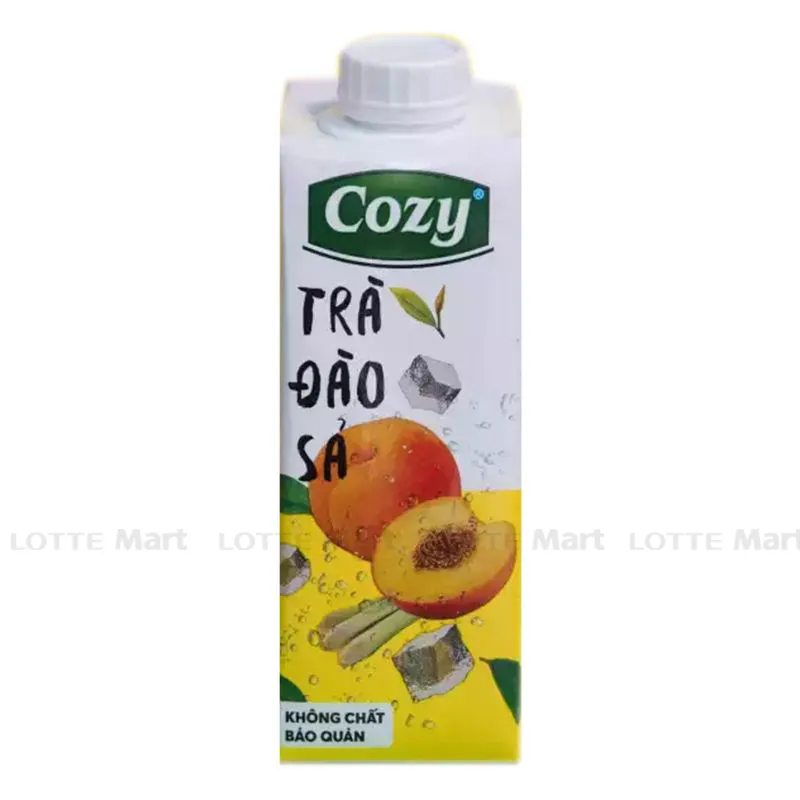Trà Đào Sả Cozy Hộp 225ml