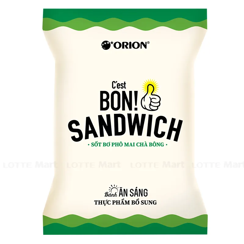 Bánh Ăn Sáng C'est Bon Sandwich Gà Quay Xé Sợi 150g