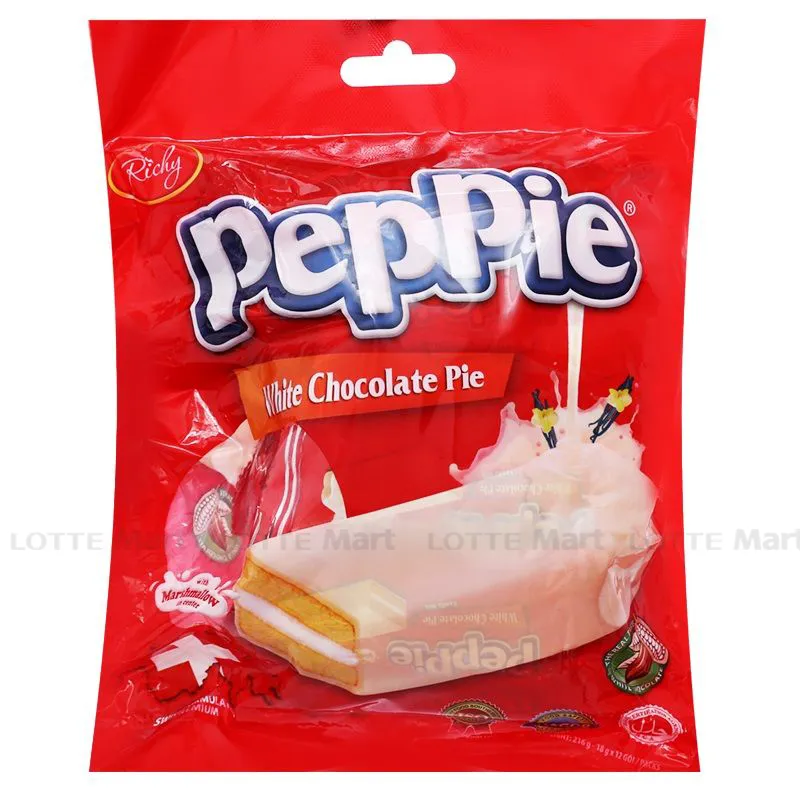 Bánh Peppie vani đỏ túi 216g