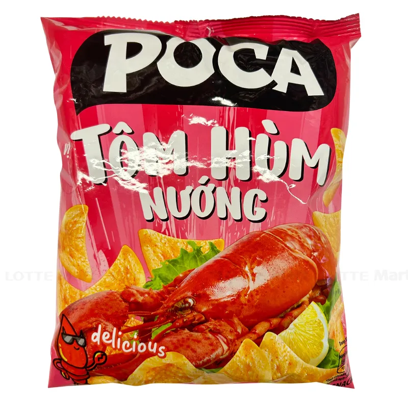 Bánh snack Poca tôm hùm 60G