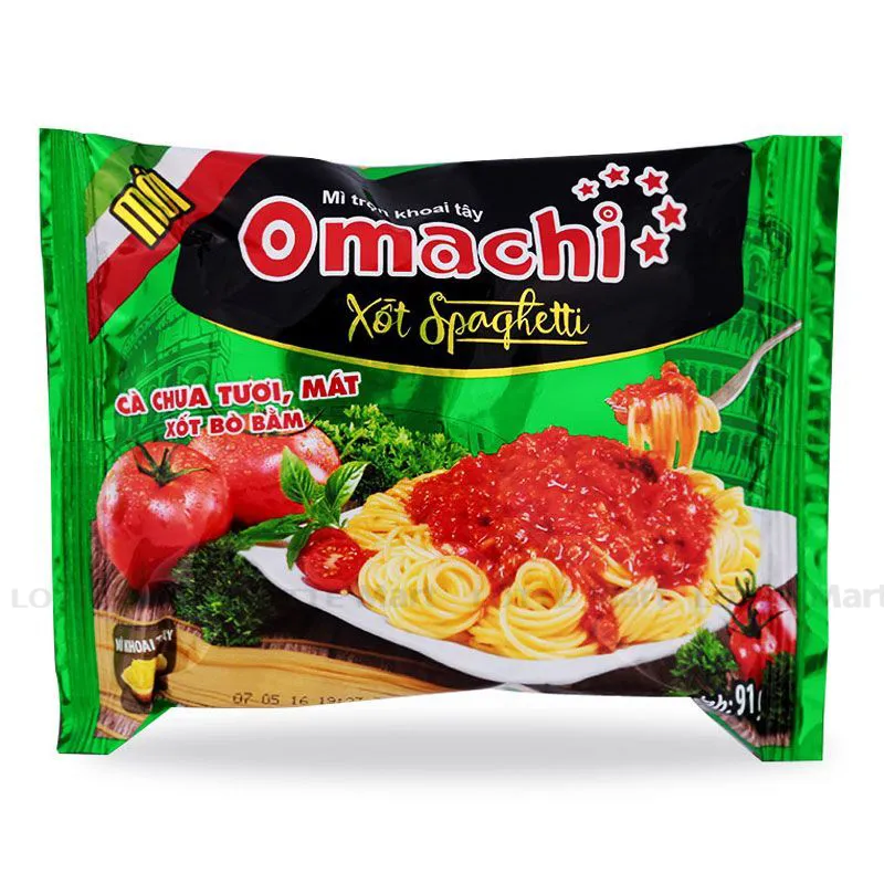 Mì Omachi Spaghetti Vị Bò 90G