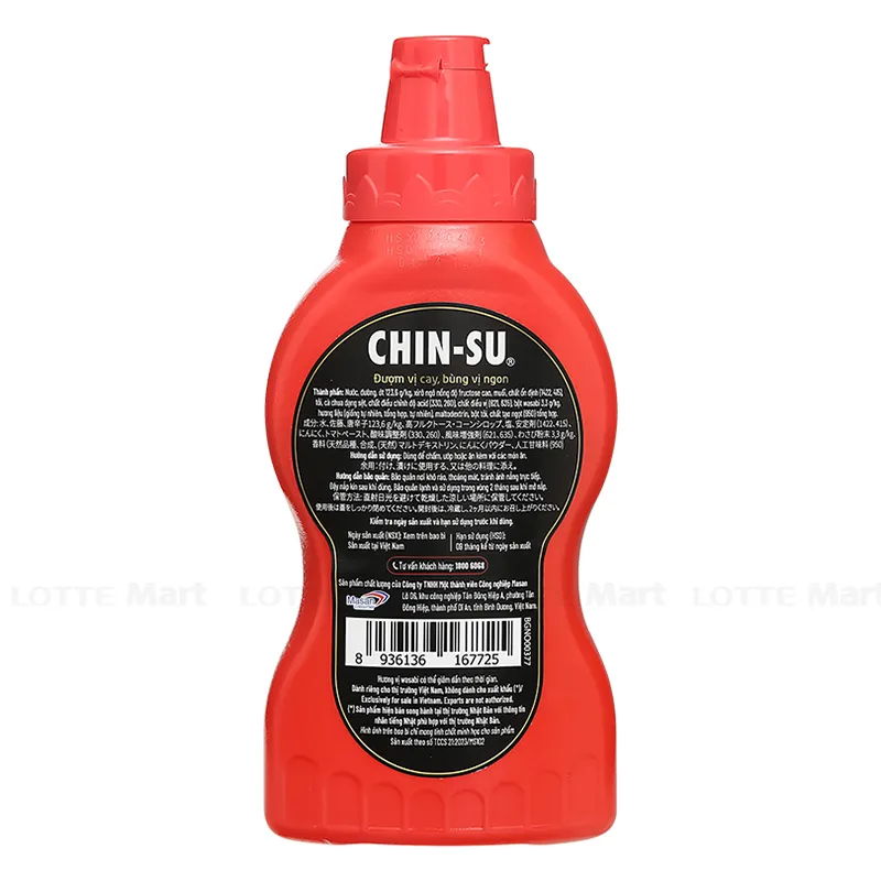 Tương Ớt Chinsu Wasabi Chai 250g
