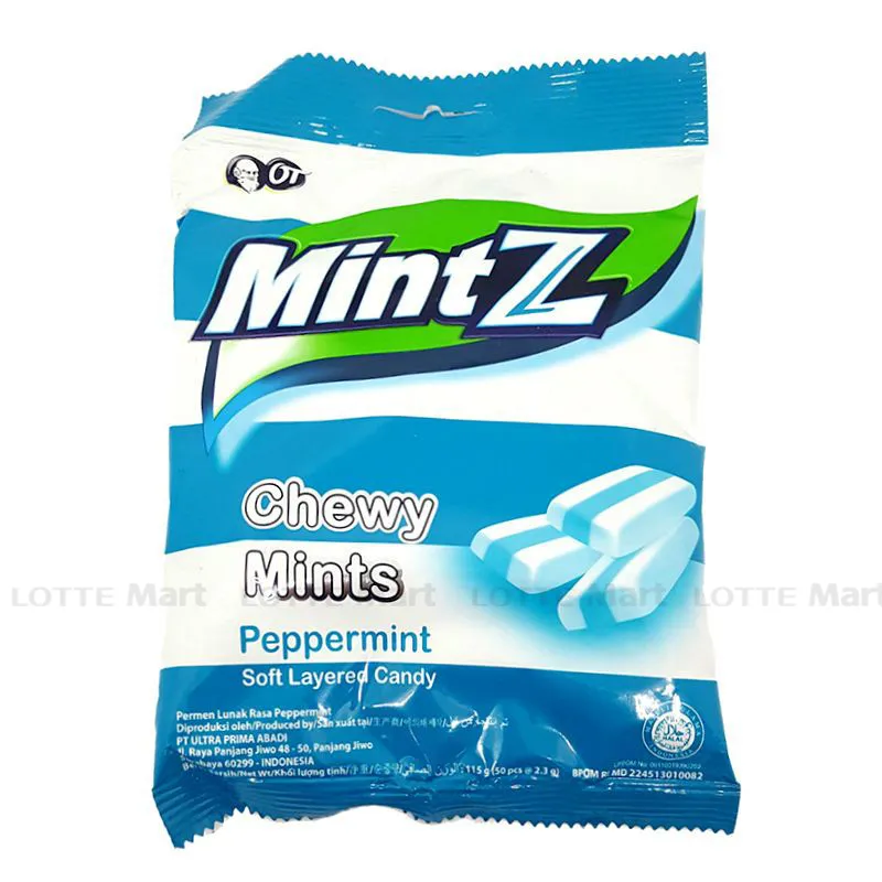 Kẹo Mintz Peppermint Chewy Mints Gói 115G