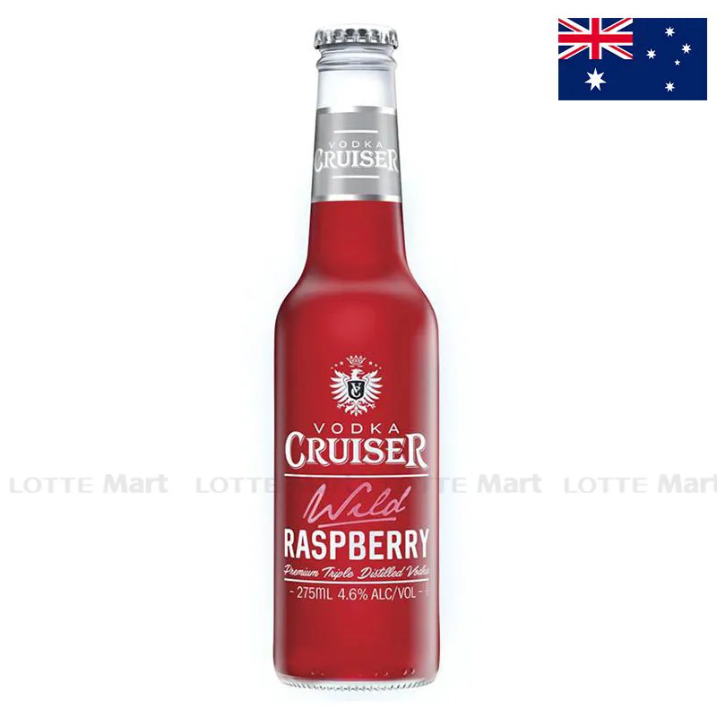 Rượu Vodka Cruiser Wild Raspberry 4.6% 275ml