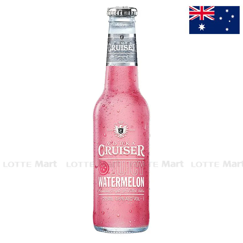 Rượu Vodka Cruiser Watermelon 4.6% Vol 275ml