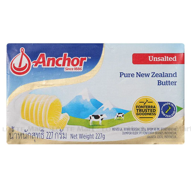Bơ Lạt Anchor Miếng 227G