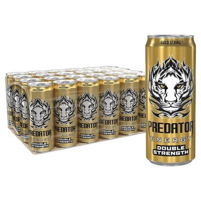 Nước Tăng Lực Predator Gold Lon 330ml x Lốc 24 Lon