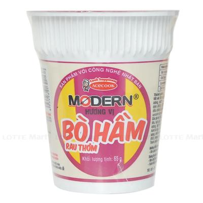 Mì Modern Bò Hầm Rau Thơm Ly 65g