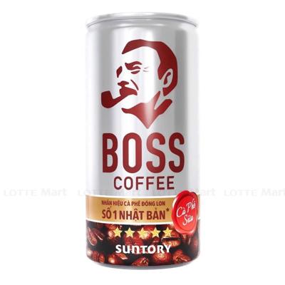 Cà Phê Sữa Boss Lon 180ml