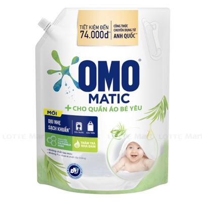 Nước Giặt Omo Matic Cho Bé Dịu Nhẹ 3.6kg