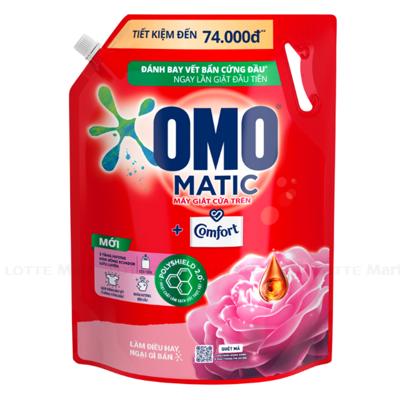 Nước Giặt Omo Matic Comfort Cửa Trên Hoa Hồng Ecuador 3.6kg
