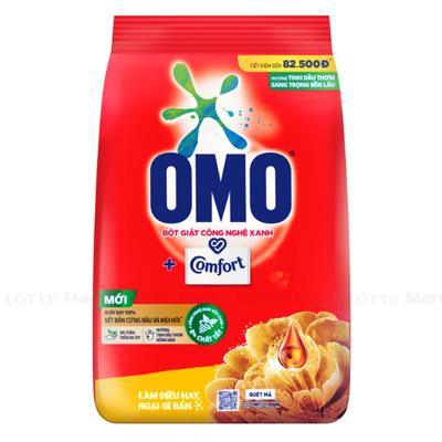 Bột Giặt Omo Comfort Tinh Dầu Thơm Sang Trọng Bền Lâu Túi 3.9kg
