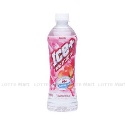 Nước Trái Cây ICE+ Vị Đào Chai 490ml