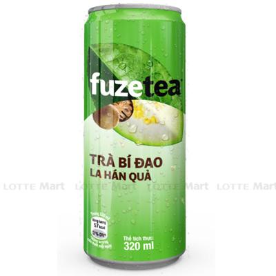 Trà Bí Đao La Hán Quả Fuze Tea Plus Lon 320ml
